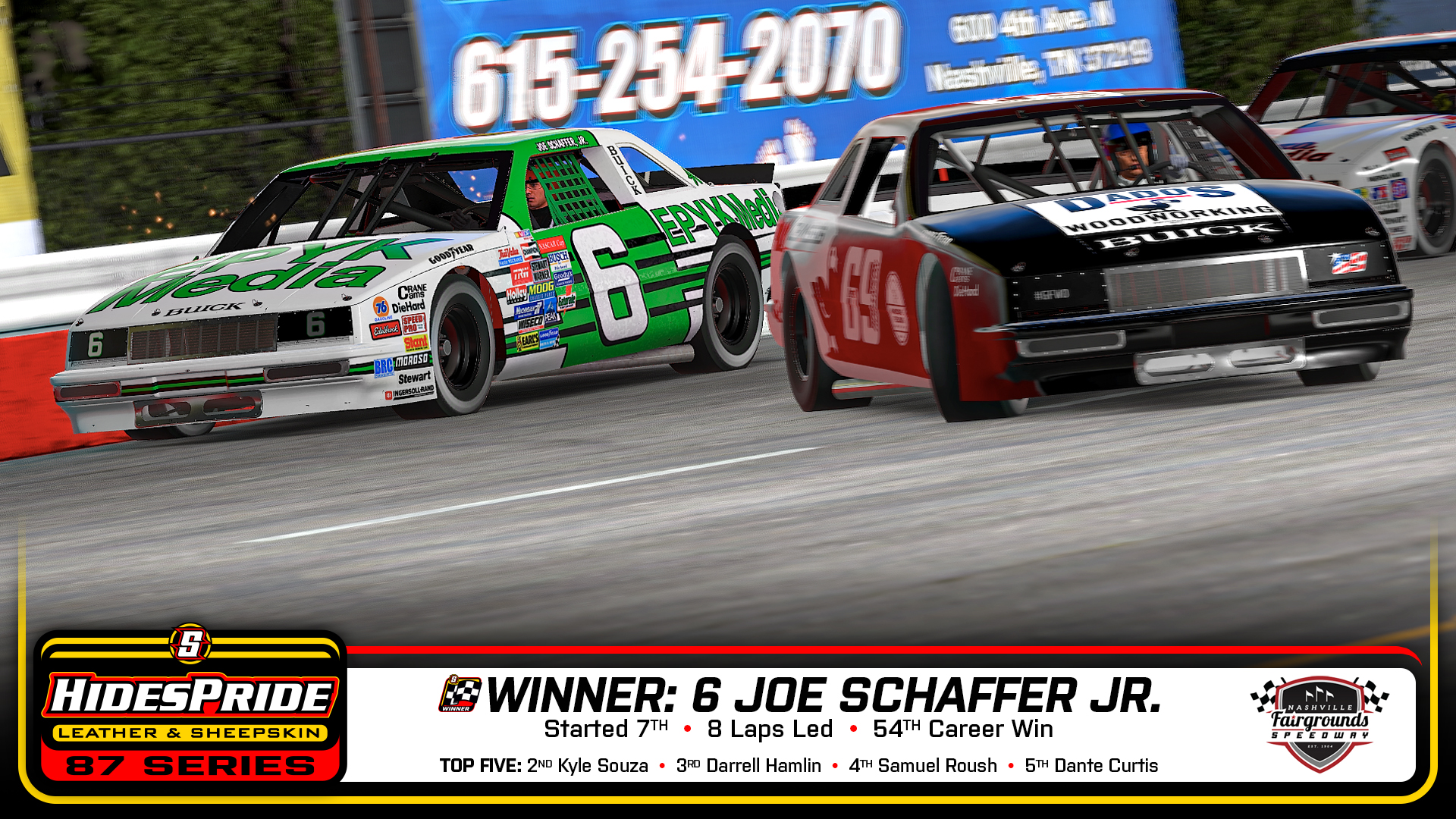 Schaffer Secures Back-To-Back 87 Series Victories - Sim Auto Racing ...